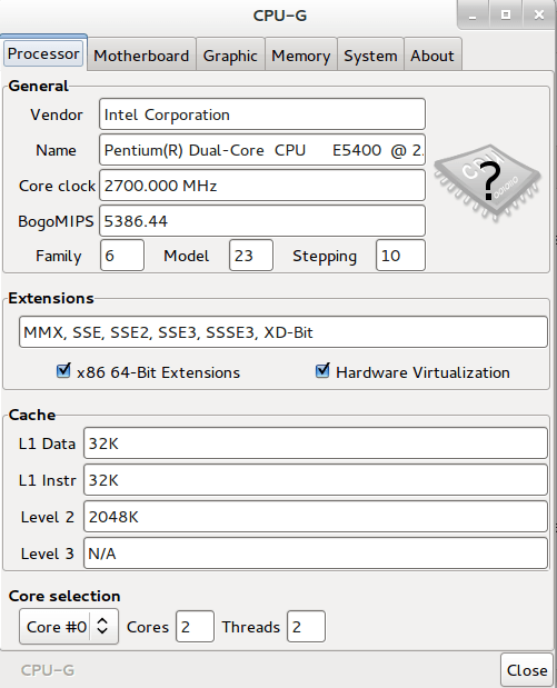 CPU-G toutes les infos de votre matériel sous Ubuntu – memo-linux.com