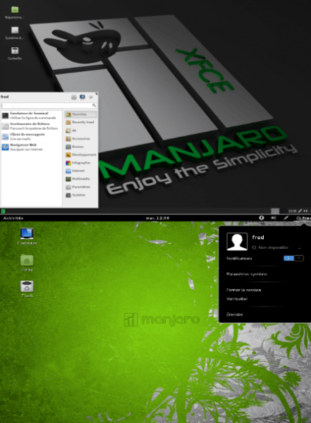 Manjaro: remplacer XFCE par Gnome3 – memo-linux.com