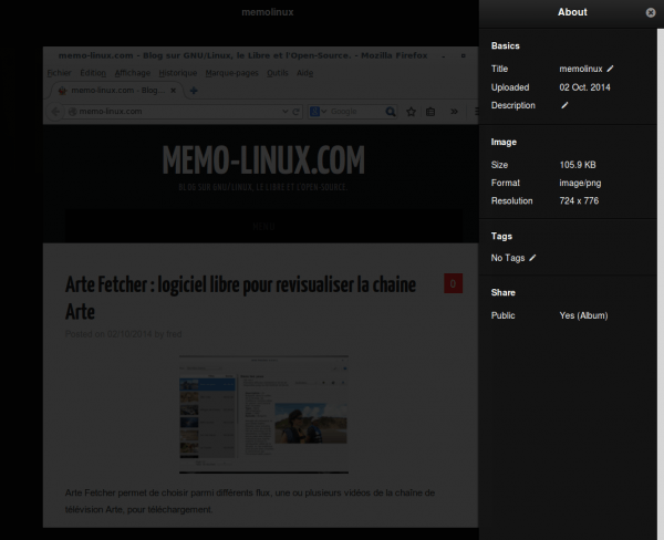 Héberger et partager vos photos avec Lychee – memo-linux.com