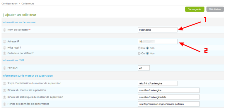 Centreon CES : ajout d’un collecteur satellite (Poller) – memo-linux.com