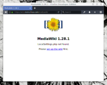 Installer MediaWiki avec Nginx, php7 et MariaDB sous debian 8 – memo-linux.com