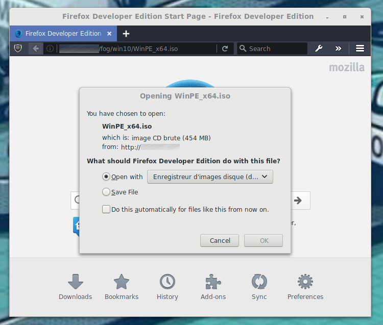 FOG : Ajouter une entrée dans le menu iPXE Boot – memo-linux.com
