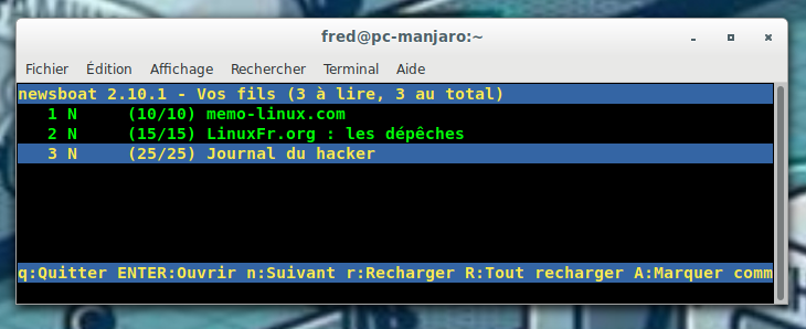 Newsboat : lire des flux RSS/ATOM dans un terminal – memo-linux.com