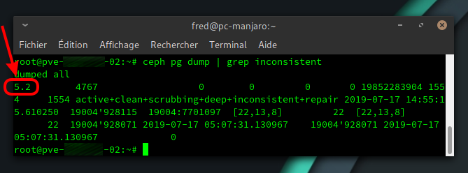 Proxmox : Ceph health error 1 pgs inconsistent – memo-linux.com Proxmox : Ceph health error 1 pgs inconsistent – memo-linux.com