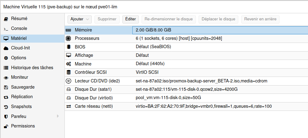 Proxmox Backup Server : installation et configuration – memo-linux.com
