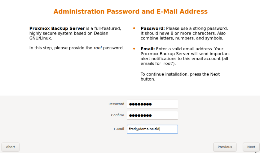 Proxmox Backup Server : installation et configuration – memo-linux.com