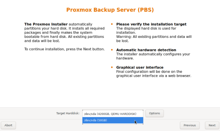 Proxmox Backup Server Installation Et Configuration Memo