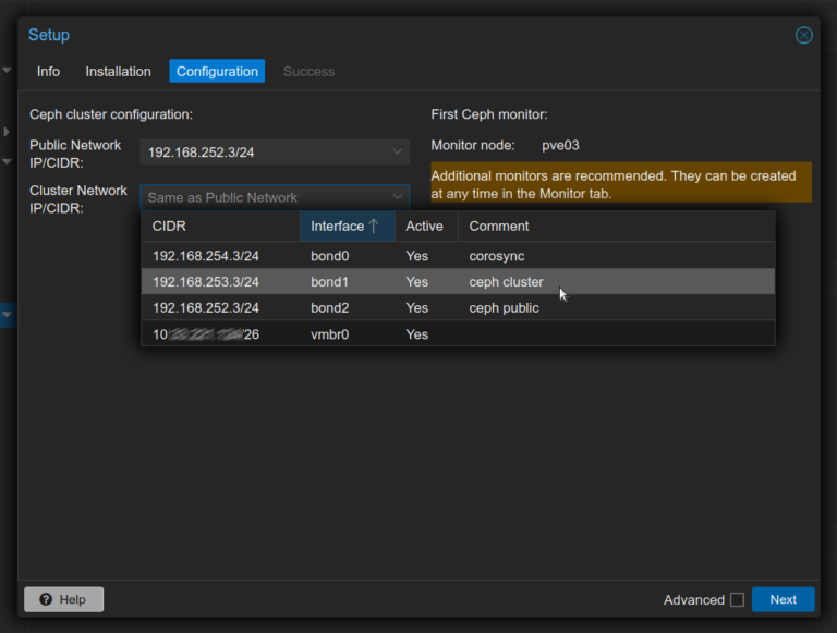 Proxmox 8 cluster HA + Ceph – memo-linux.com