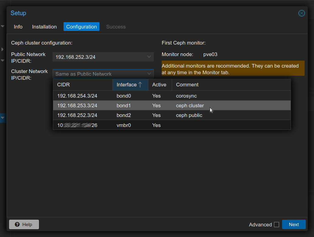 Proxmox 8 cluster HA + Ceph – memo-linux.com