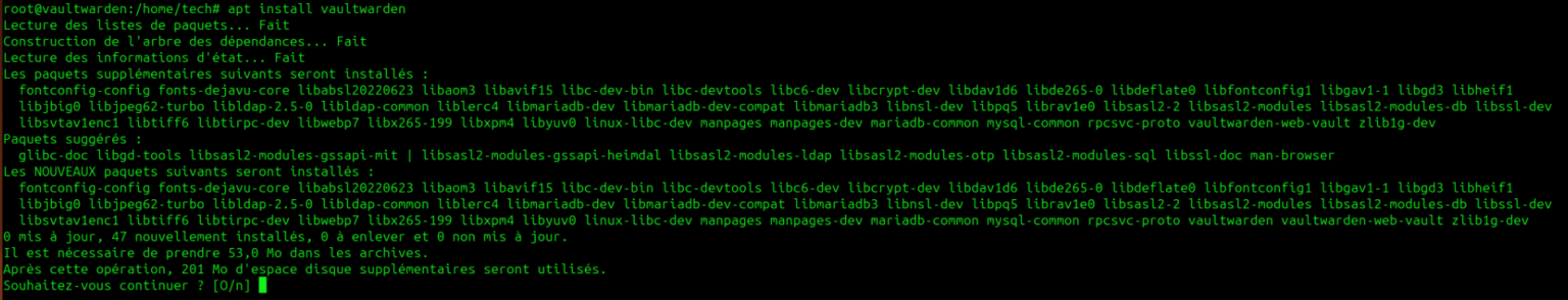Installation simplifiée de Vaultwarden sur Debian avec APT – memo-linux.com