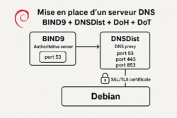 Installation et configuration d’un serveur DNS DoH et DoT sous Debian 13 – memo-linux.com