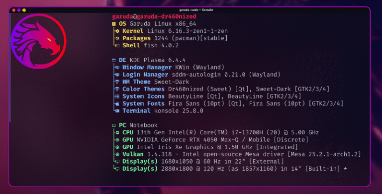 Garuda Linux : chroot + luks – memo-linux.com